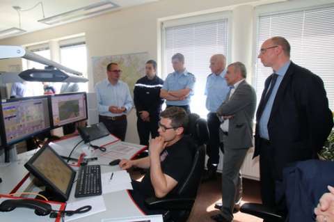 Le nouveau "ELS: Einsatzleitsystem" du Central des secours d'urgence ...