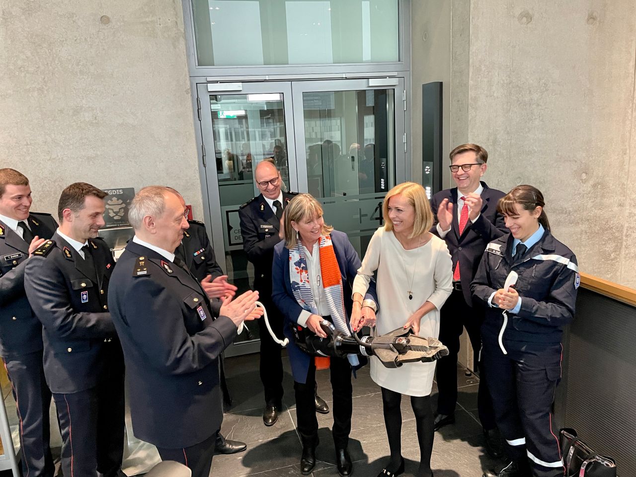 Mise en service du CSU-112 au Centre National d’Incendie et de Secours ...