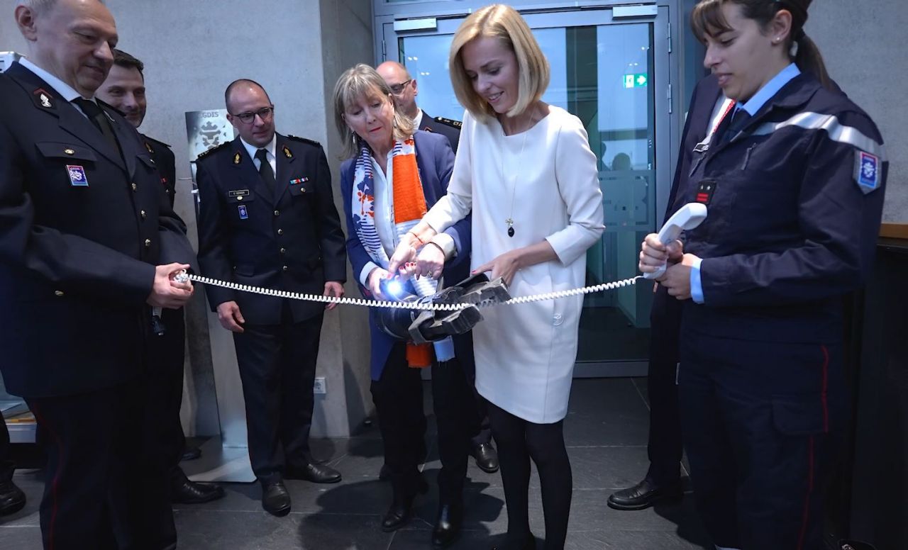 Vidéo de la mise en service du CSU-112 au Centre National d’Incendie et ...