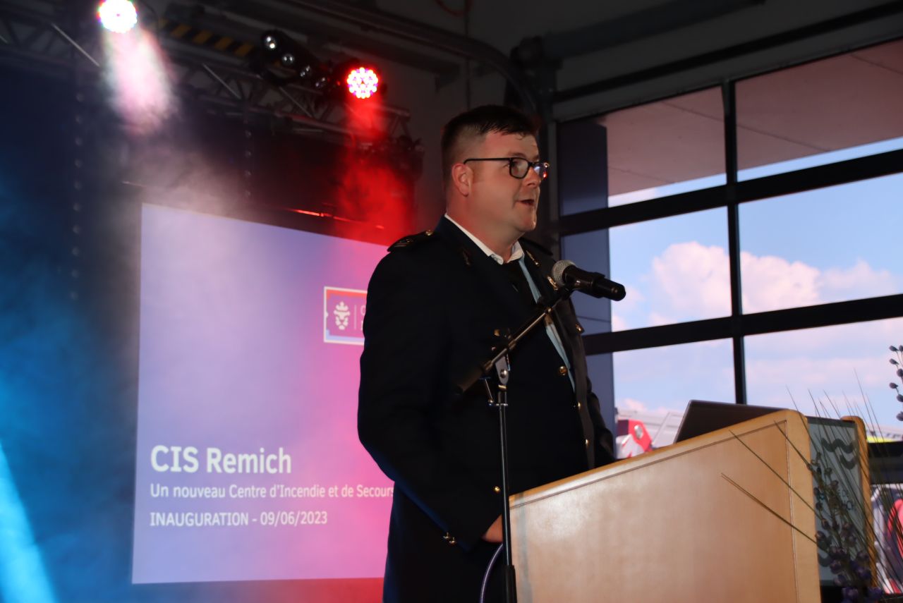 Mise en service du Centre d'Incendie et de Secours Remich - Actualités ...