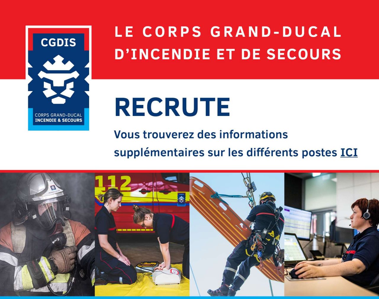 Recrutement d'un Formateur en matière d'incendie et de sauvetage (m/f ...