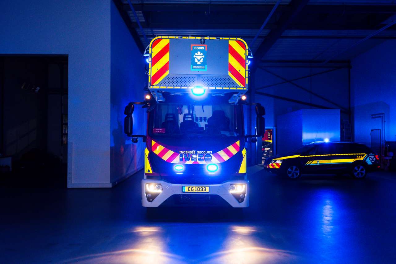 Le nouveau design des véhicules CGDIS - Actualités - Corps grand-ducal ...