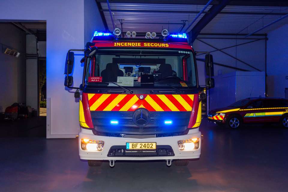 Le nouveau design des véhicules CGDIS - Actualités - Corps grand-ducal ...