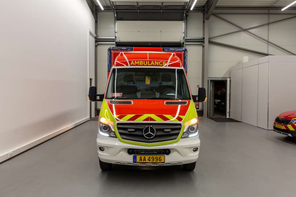 Le nouveau design des véhicules CGDIS - Actualités - Corps grand-ducal ...