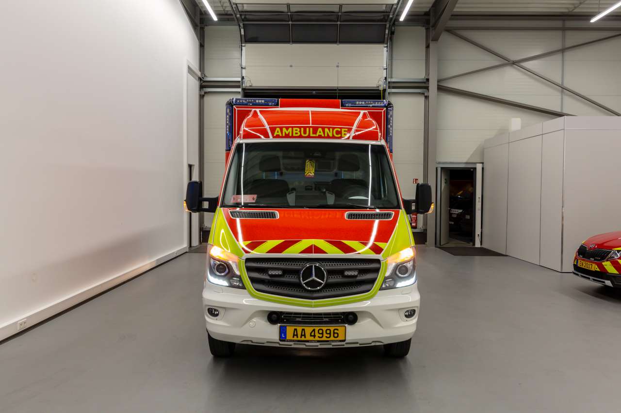 Le nouveau design des véhicules CGDIS - Actualités - Corps grand-ducal ...