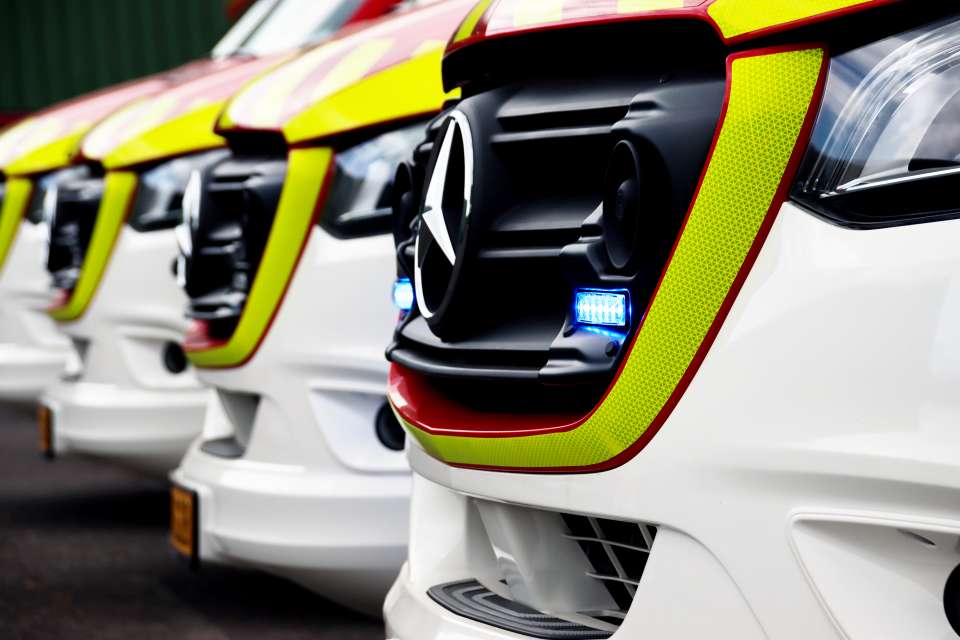 Mise en fonction de 8 véhicules d’intervention Secours à personnes ...