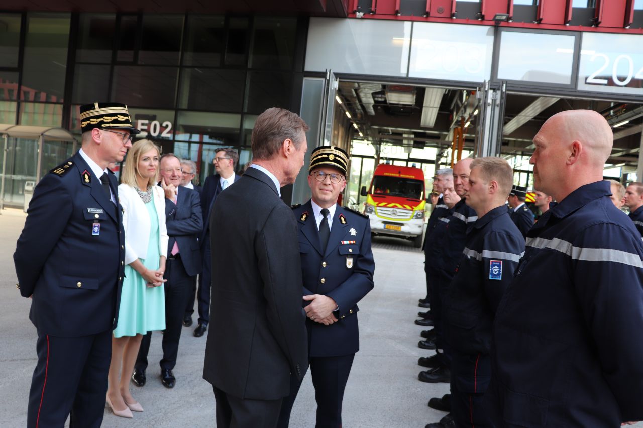 Mise en service du Centre National d’Incendie et de Secours ...