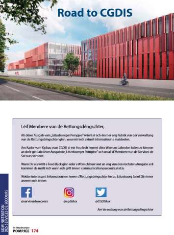 CGDIS news 2 - Actualités - Corps grand-ducal d'incendie et de secours ...