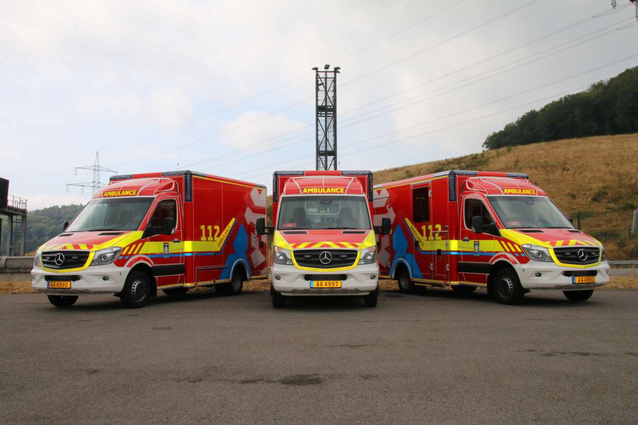 Premier SAMU avec le Design CGDIS - Actualités - Corps grand-ducal d ...